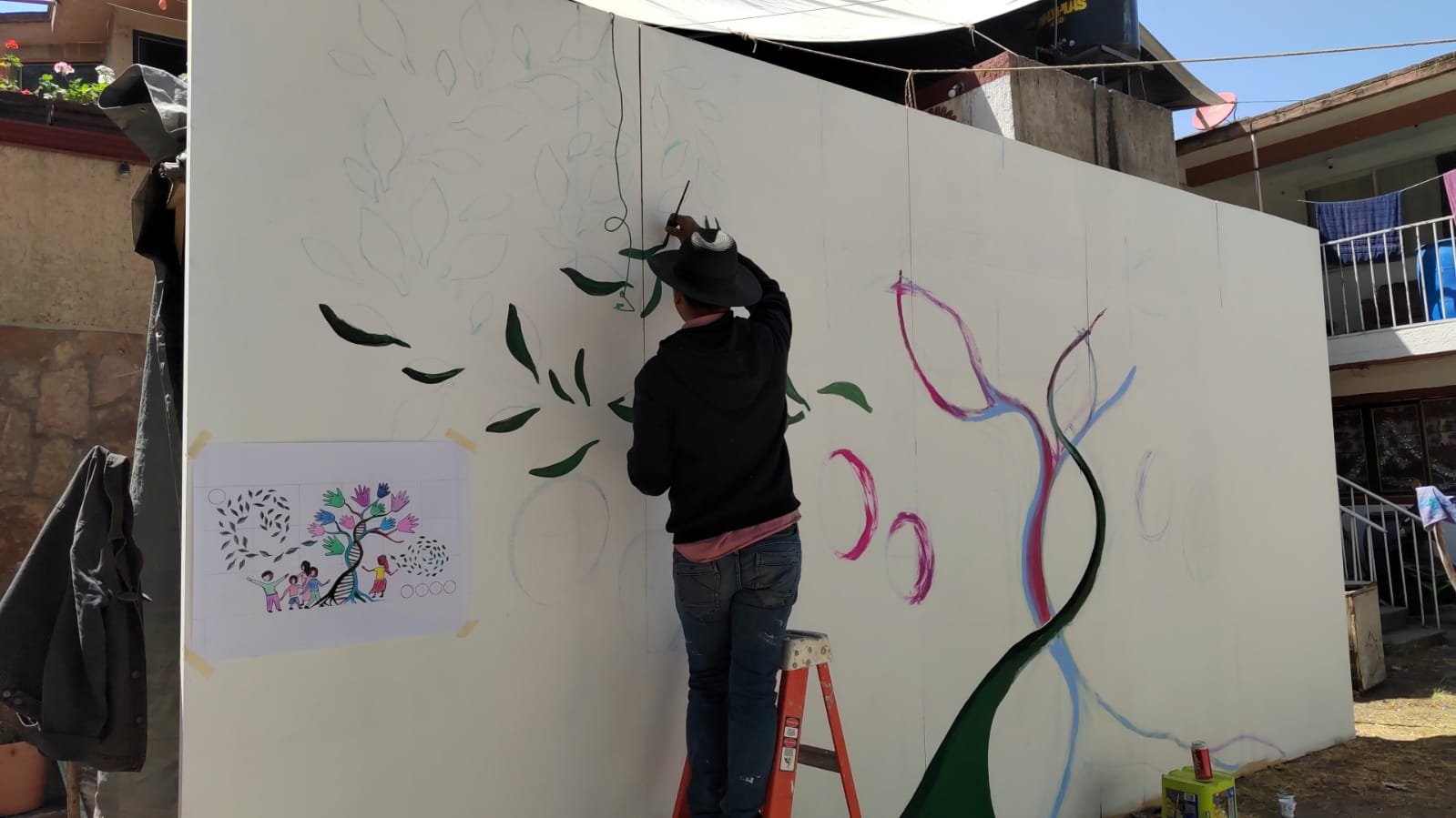 Murales inclusivos: – Corazones de Cristal, A.C.