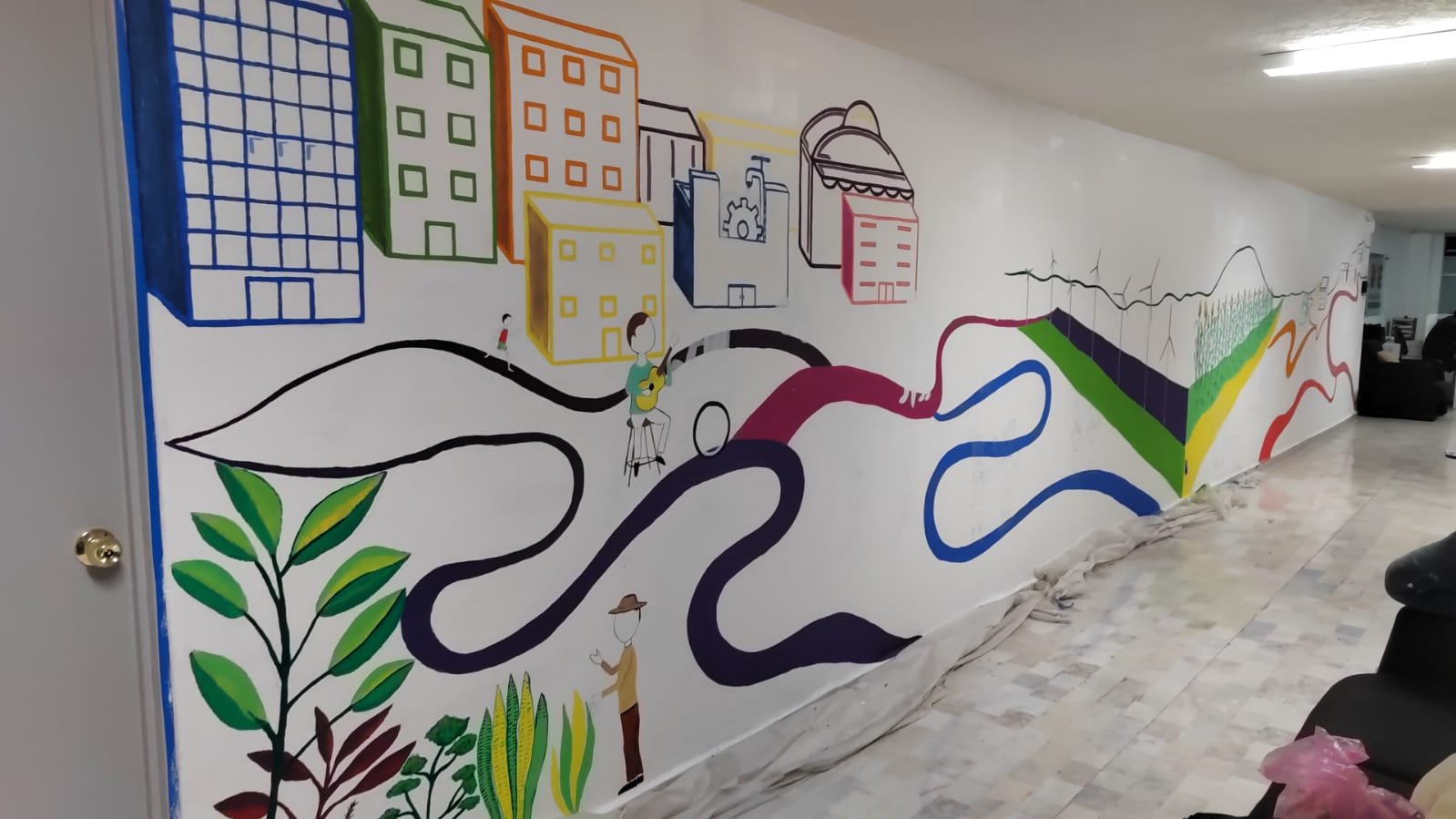 Murales inclusivos: – Corazones de Cristal, A.C.